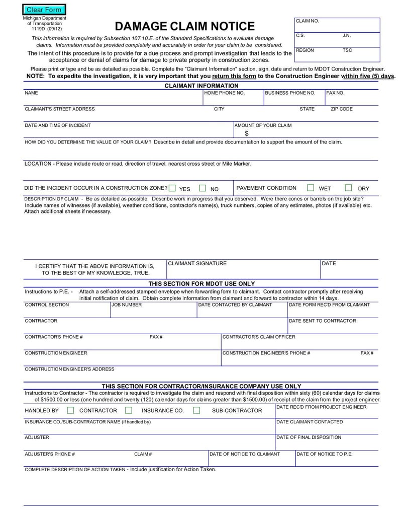 Form 1119D | Fill and sign online with Lumin