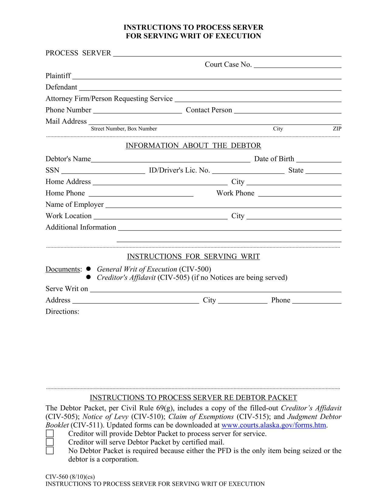 Form CIV-560 | Fill and sign with Lumin