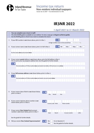 Form IR3NR | Fill and sign online with Lumin