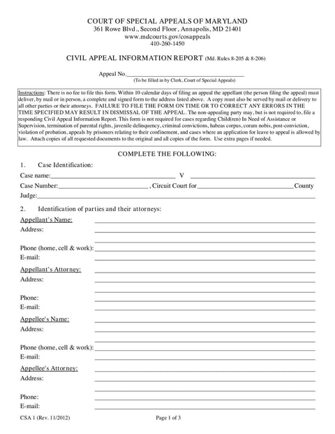 Form ACM-001 | Fill and sign online with Lumin