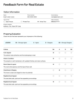 Feedback Form for Real Estate Template | Fill and sign with Lumin