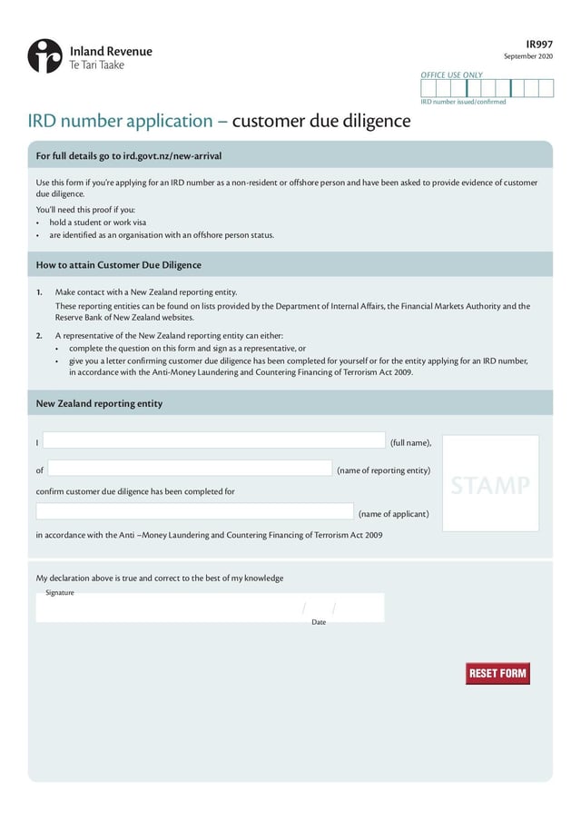 Form IR997 | Fill and sign online with Lumin