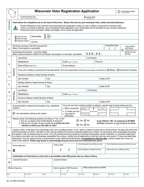 Form EL-131 | Fill and sign online with Lumin