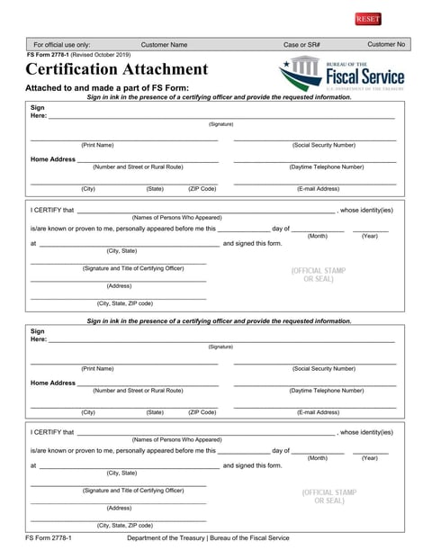 FS Form 2778-1 | Fill and sign with Lumin