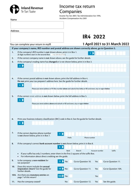 Form IR4 | Fill and sign online with Lumin