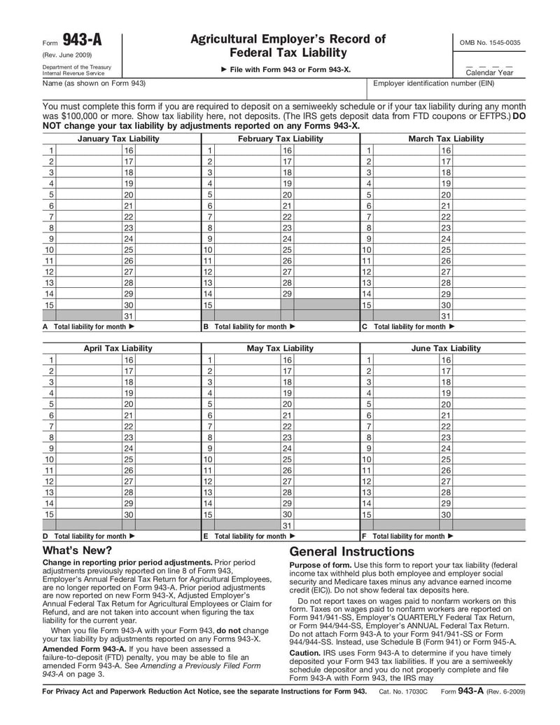 Form 943-A | Fill and sign online with Lumin