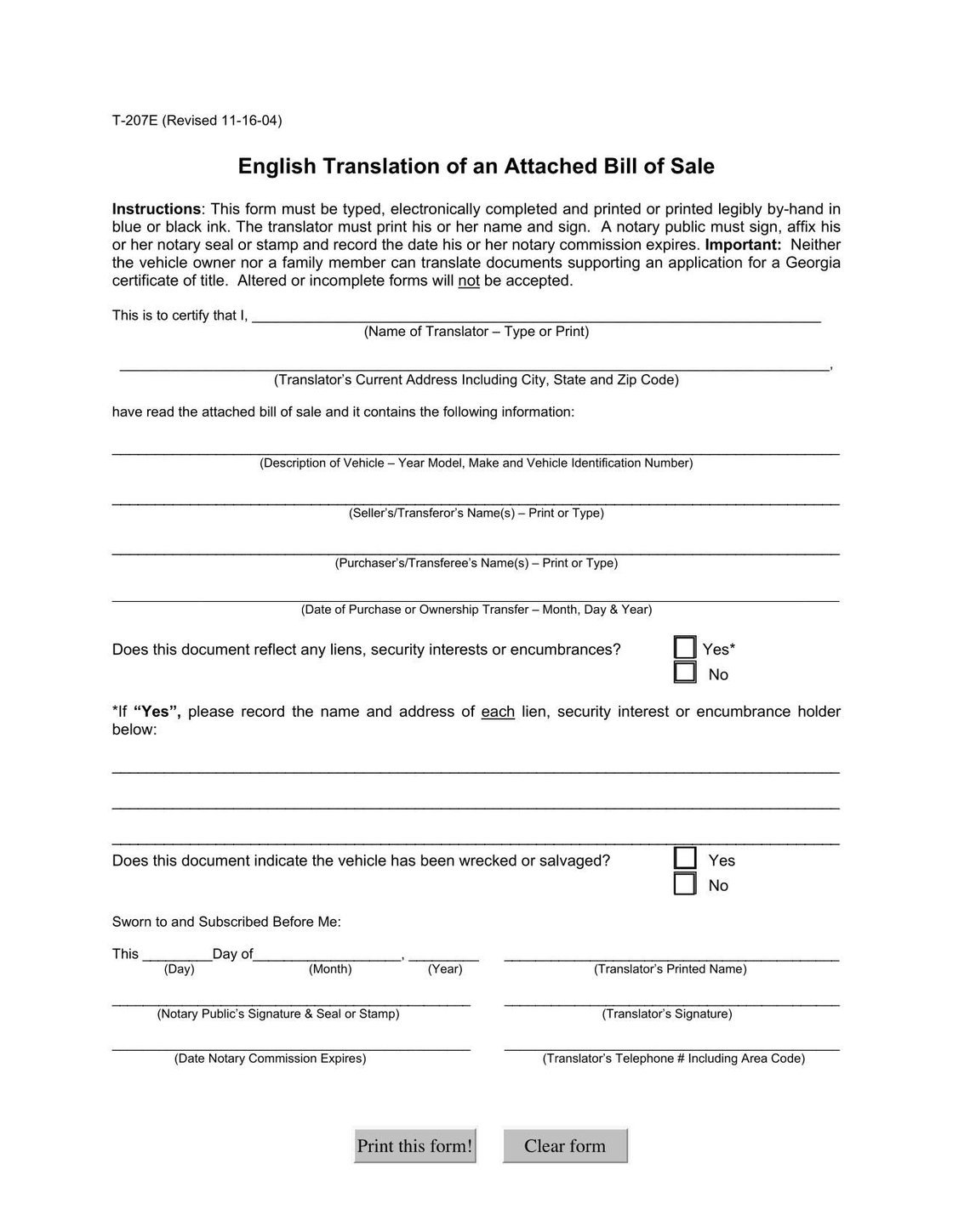 Form T-207E | Fill and sign with Lumin