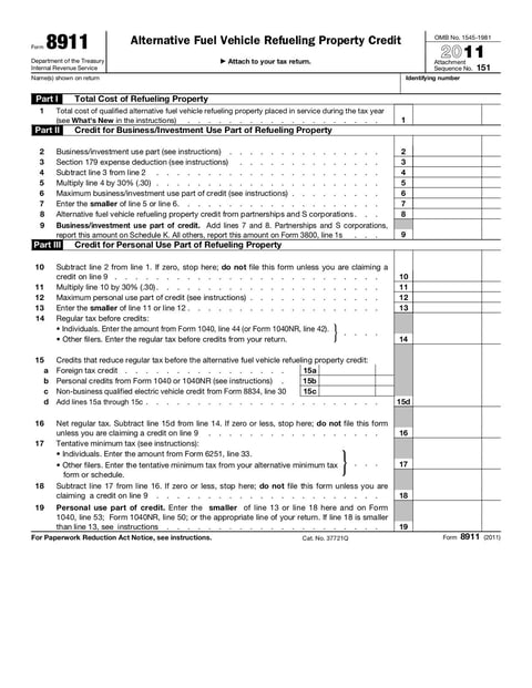 Form 8911 | Fill and sign online with Lumin