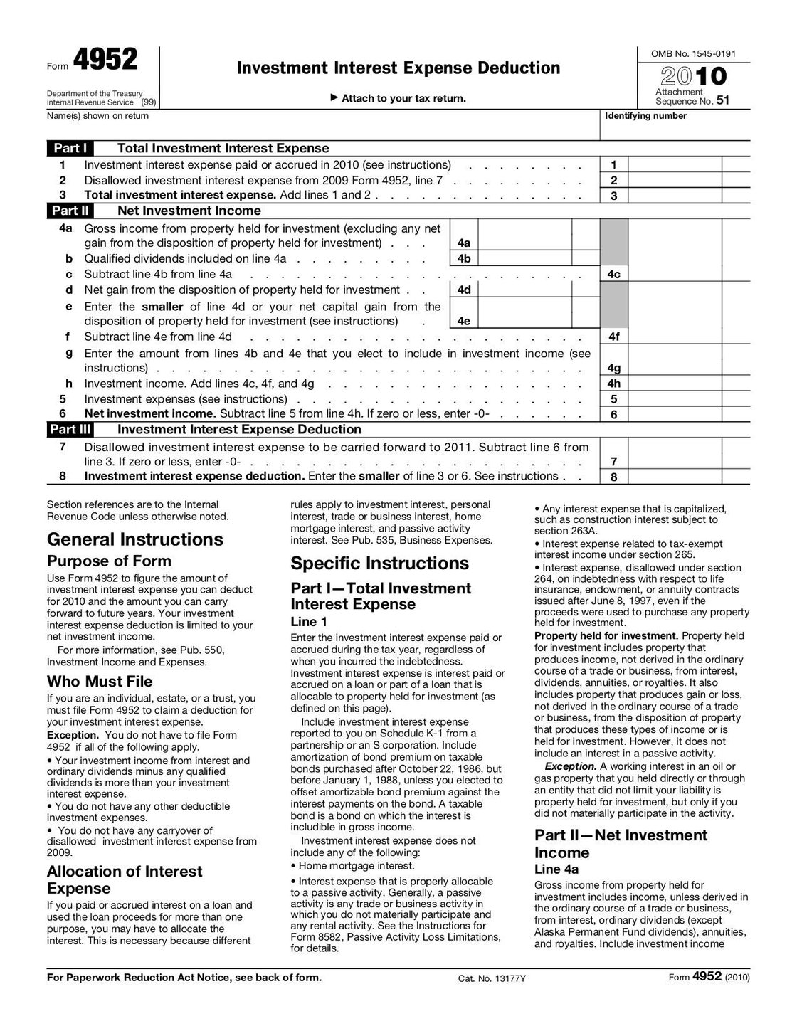 Form 4952 | Fill and sign online with Lumin