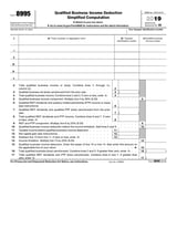 Form 8995 - Qualified Business Income Deduction Simplified Computation ...