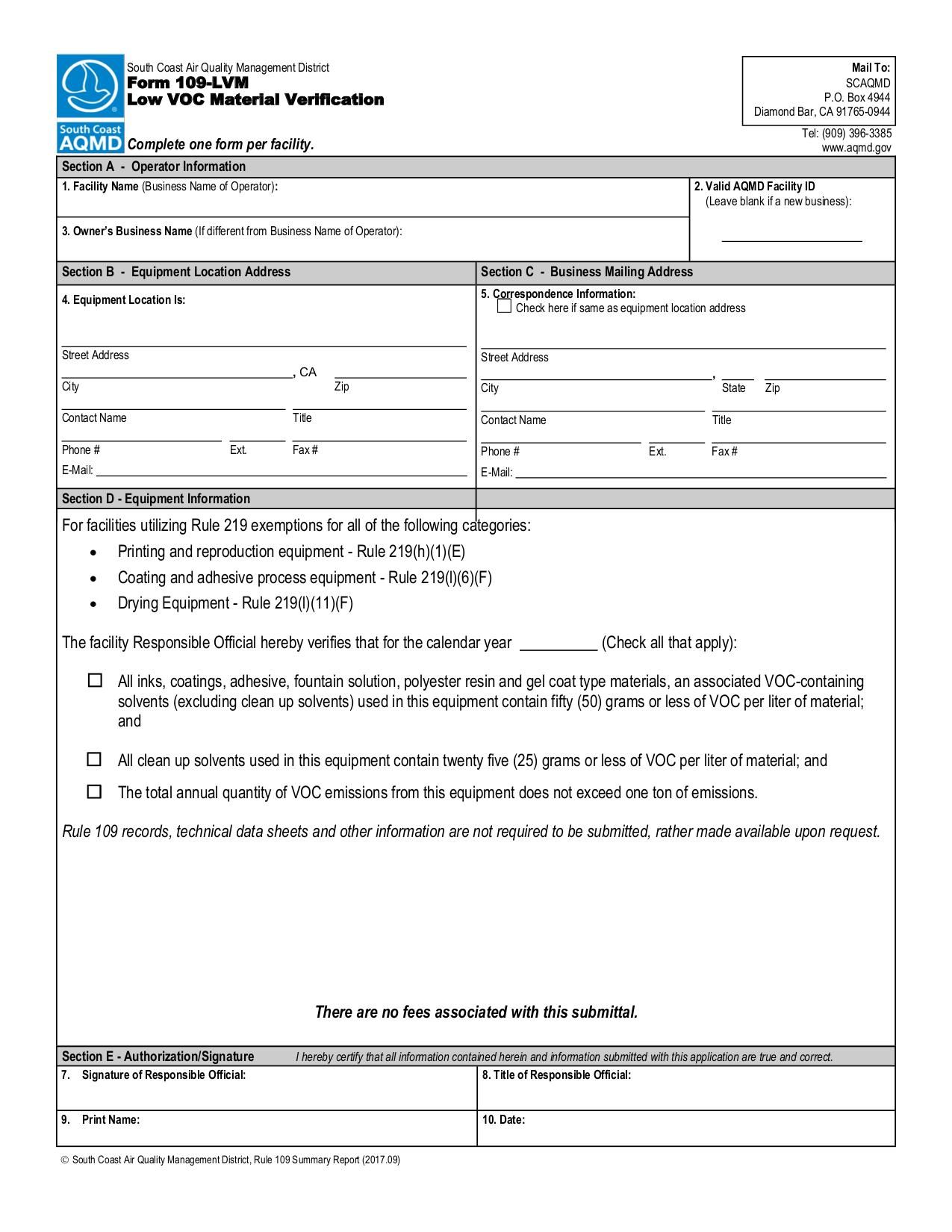 Form 109-LVM | Fill and sign online with Lumin