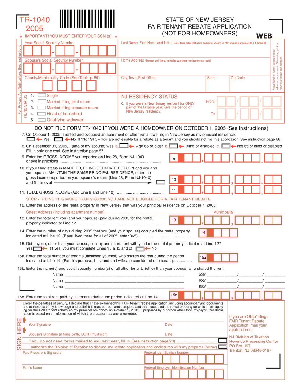 Form TR-1040 | Fill and sign online with Lumin