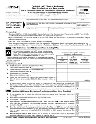Form 8915-E | Fill and sign online with Lumin