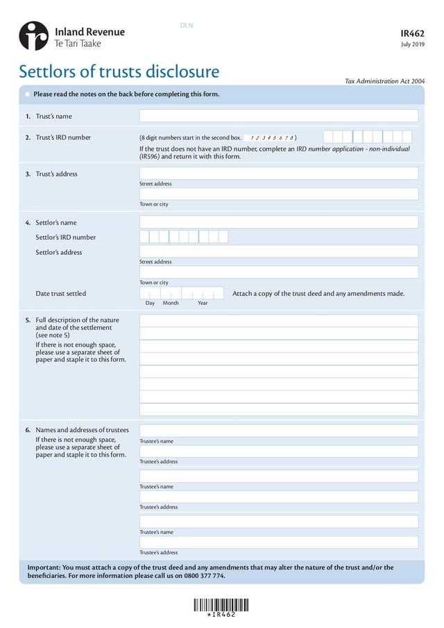 Form IR462 | Fill and sign online with Lumin
