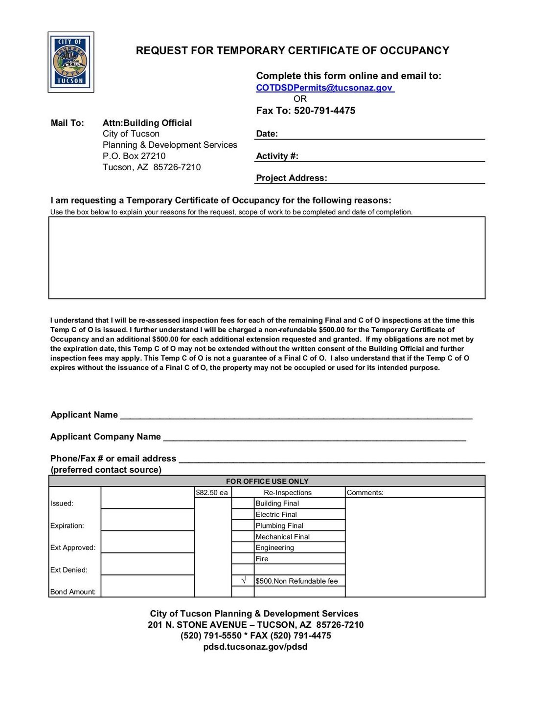 TCO Request Form | Fill and sign online with Lumin