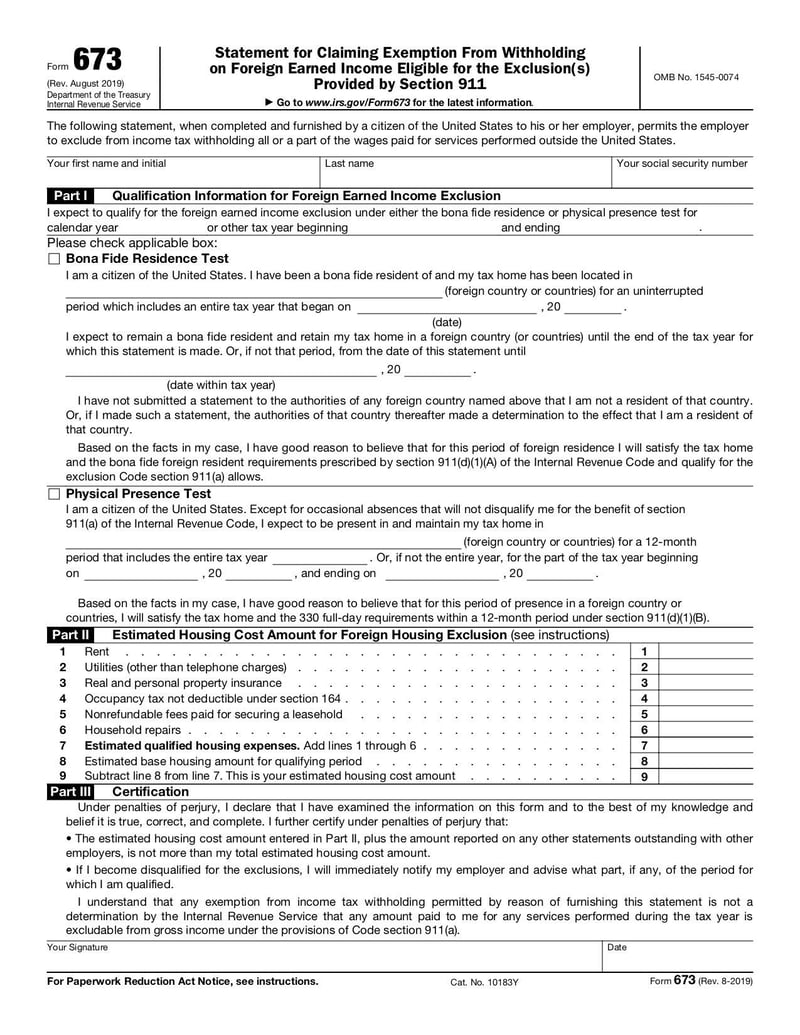 Form 673 | Fill and sign online with Lumin