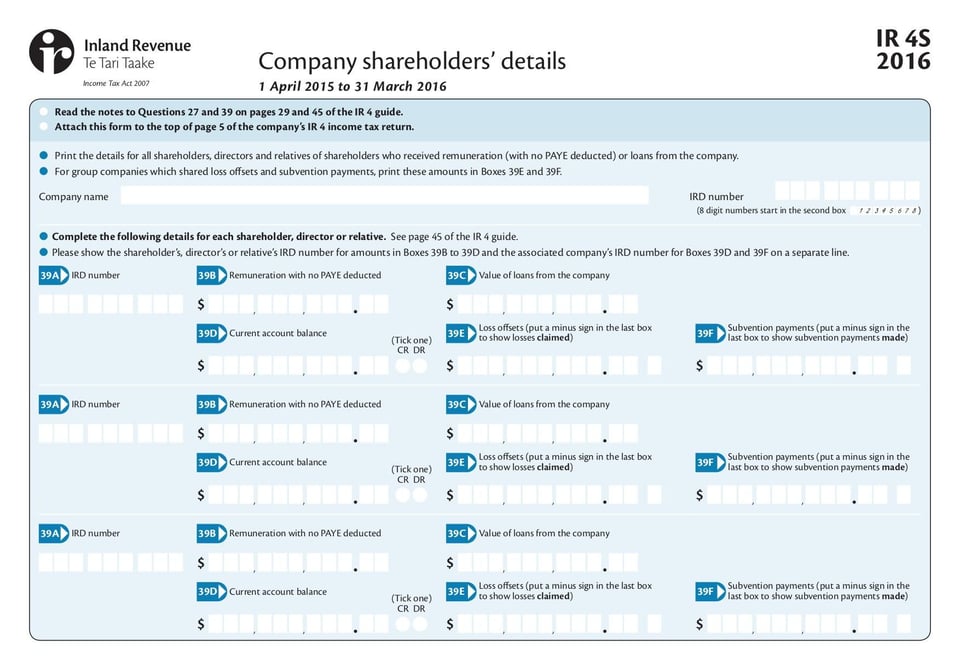 Form IR4S | Fill and sign online with Lumin