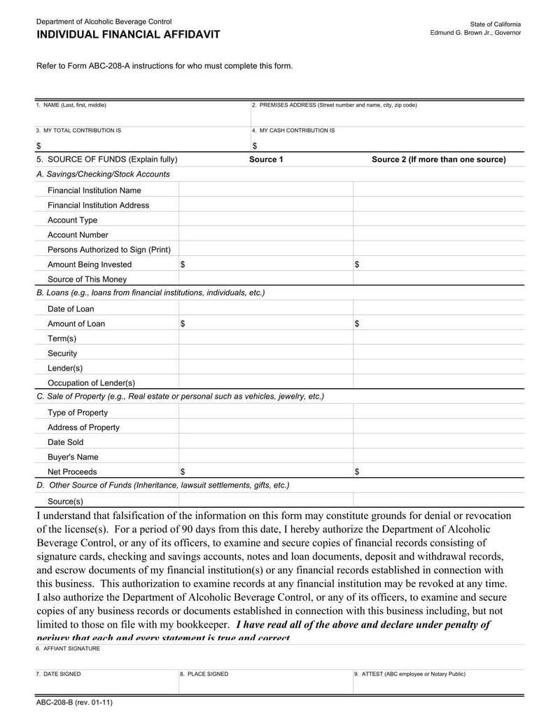 Form ABC-208-A | Fill and sign with Lumin