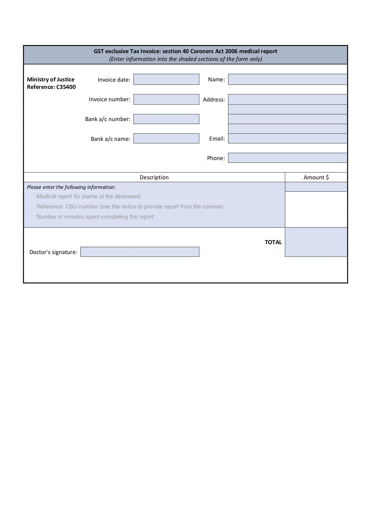 GST-exclusive Tax Invoice Template | Fill and sign online with Lumin