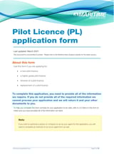 Pilots License Application Form | Fill and sign online with Lumin
