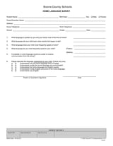 Home Language Survey | Fill and sign online with Lumin