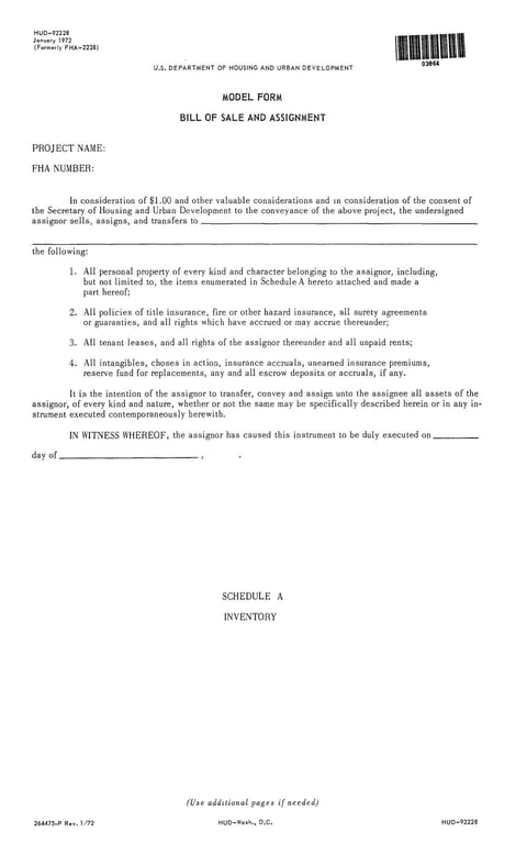 Form HUD-92228 | Fill and sign with Lumin