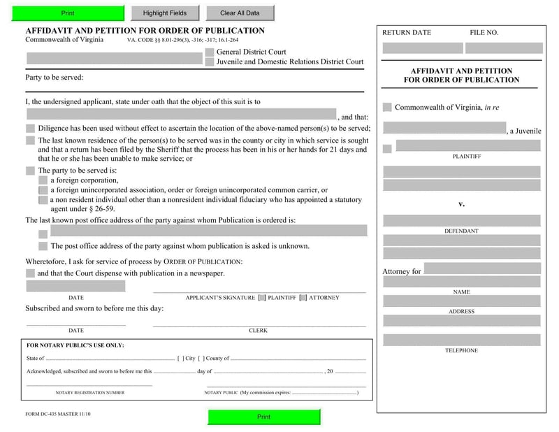 Form DC-435 | Fill and sign with Lumin