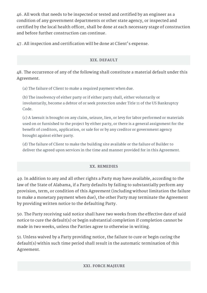 Building Contract Template | Fill and sign online with Lumin