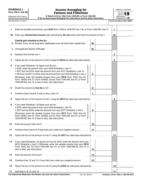Schedule J (Form 1040 or 1040-SR) | Fill and sign online with Lumin