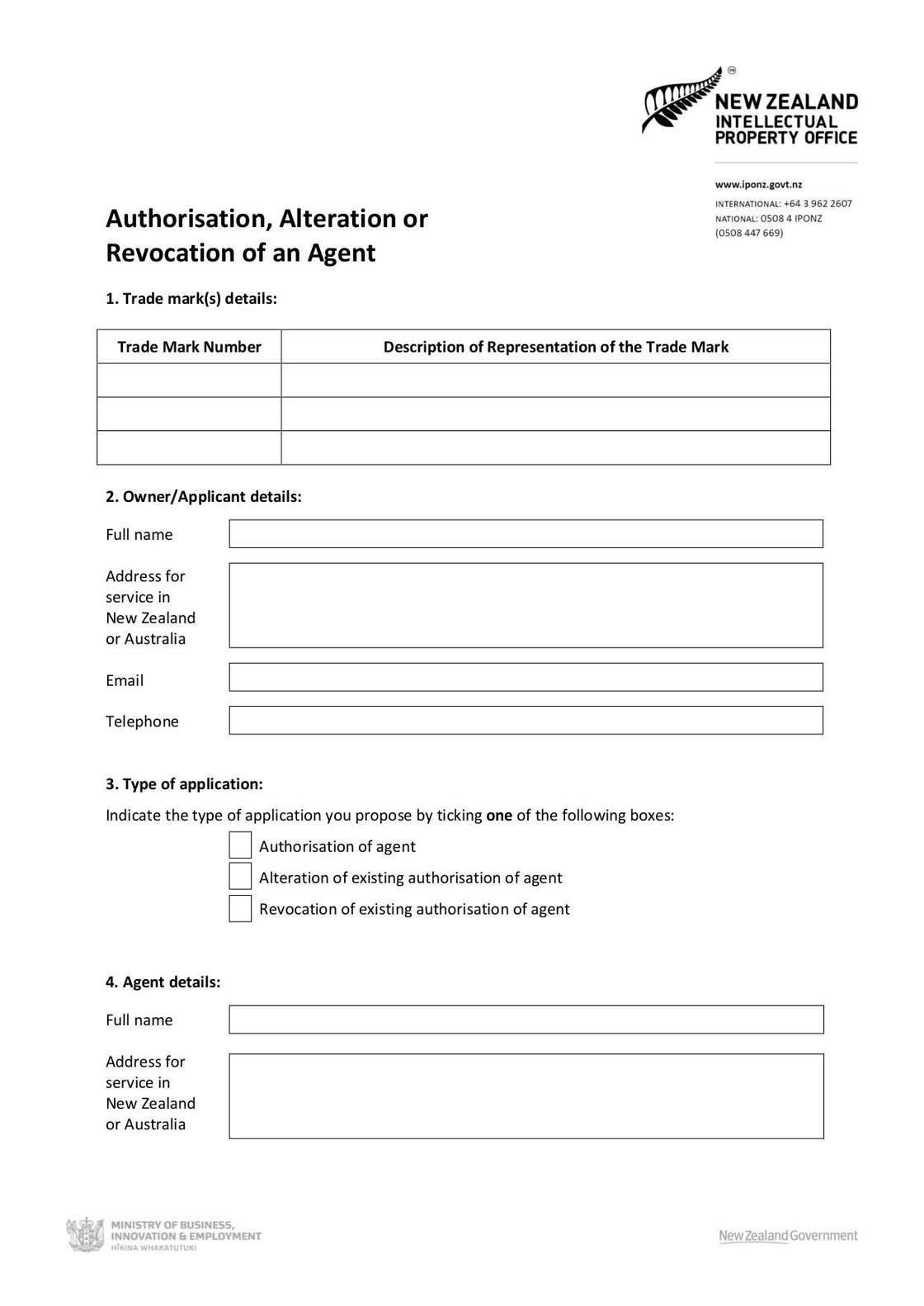 Authorisation of an Agent | Fill and sign online with Lumin