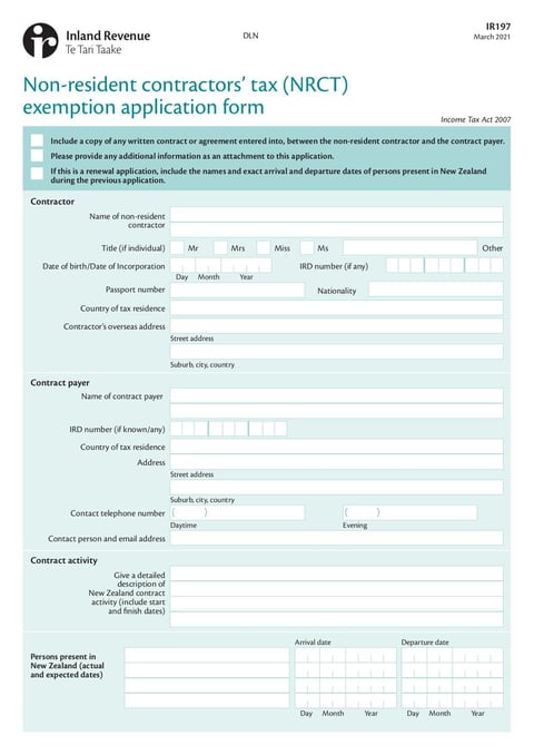 Form IR197 | Fill and sign online with Lumin