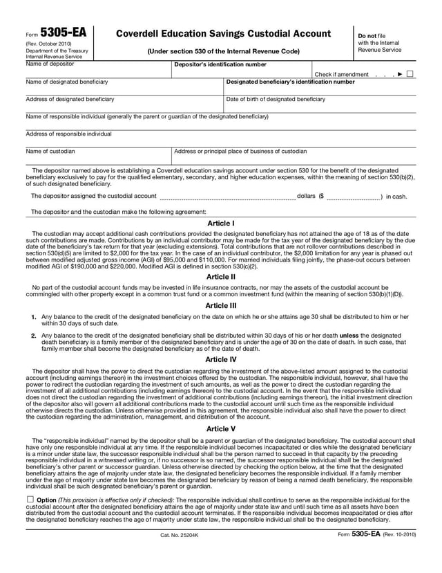 Form 5305-EA | Fill and sign online with Lumin