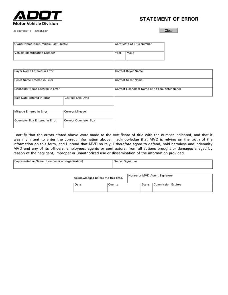 Form 46-0307 | Fill and sign with Lumin