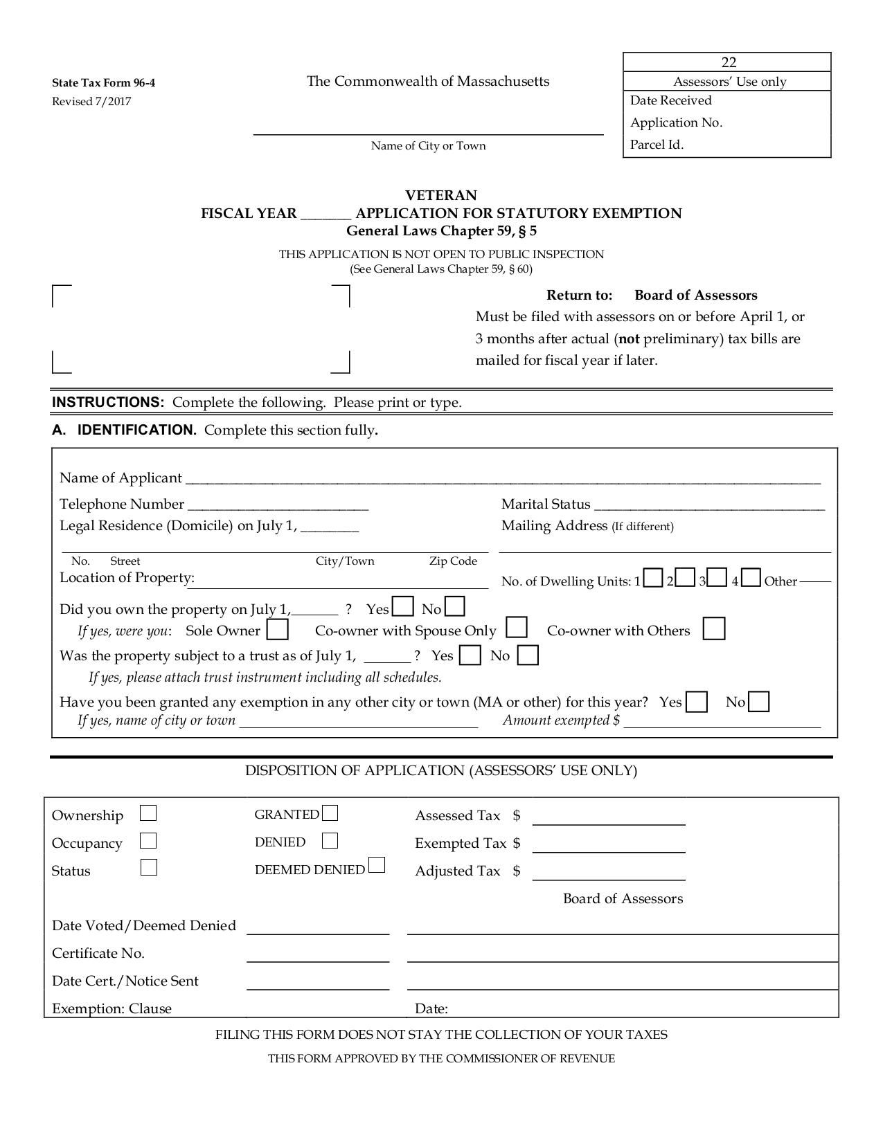 State Tax Form 96-4 (3ABC) | Fill and sign online with Lumin
