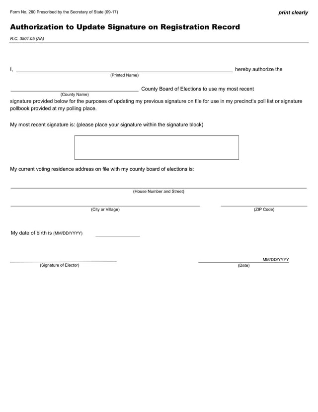 Form 260 | Fill and sign with Lumin