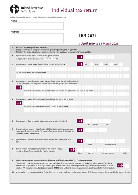 Form IR3 | Fill and sign online with Lumin