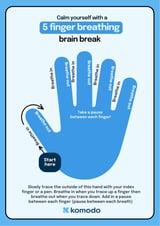 5 Finger Brain Break Exercise | Lumin Education