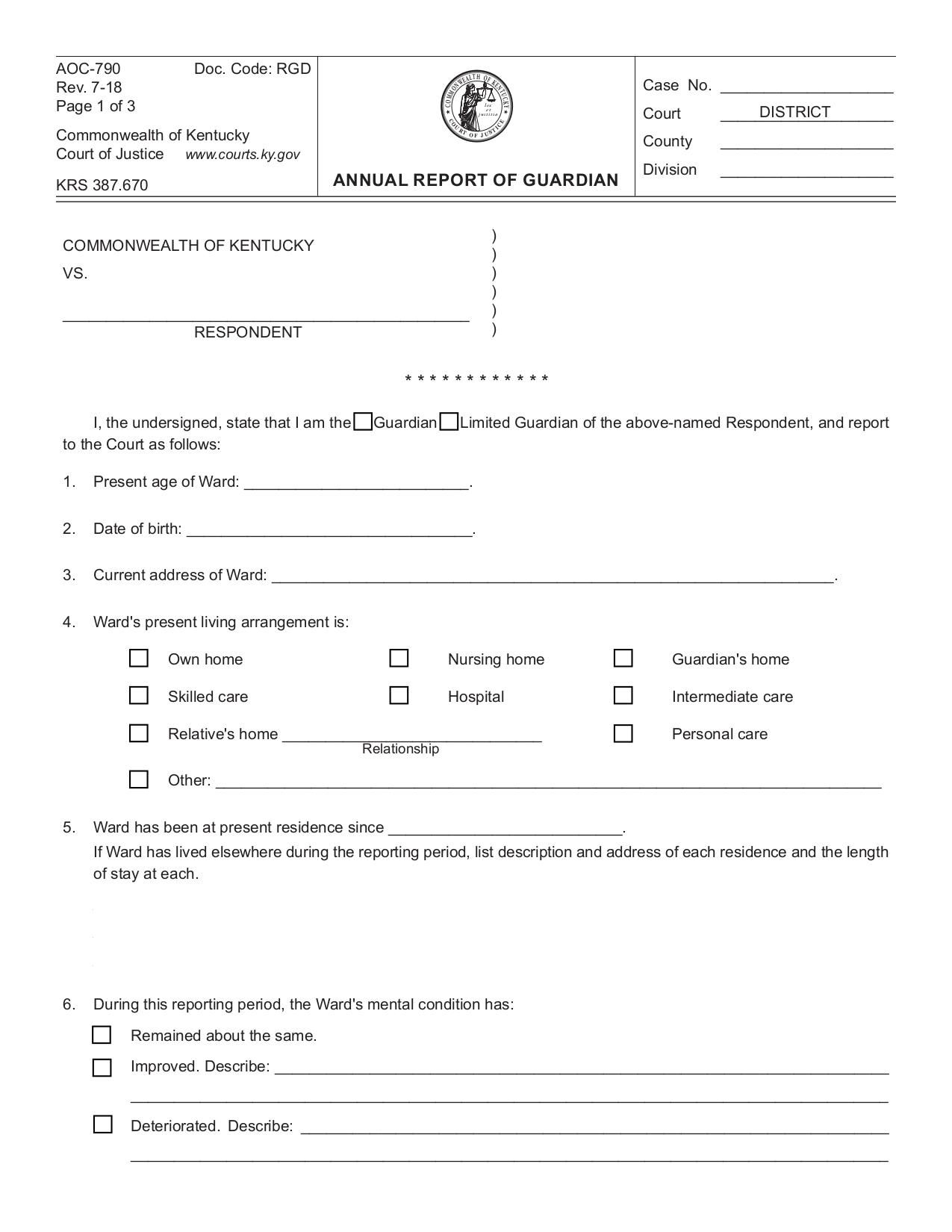 Form AOC-790 | Fill and sign online with Lumin
