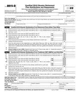 Form 8915-D | Fill and sign online with Lumin