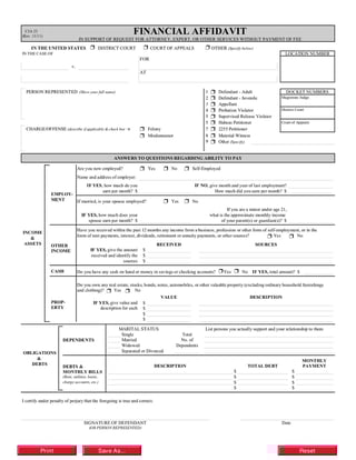 Form CJA-23 | Fill and sign online with Lumin