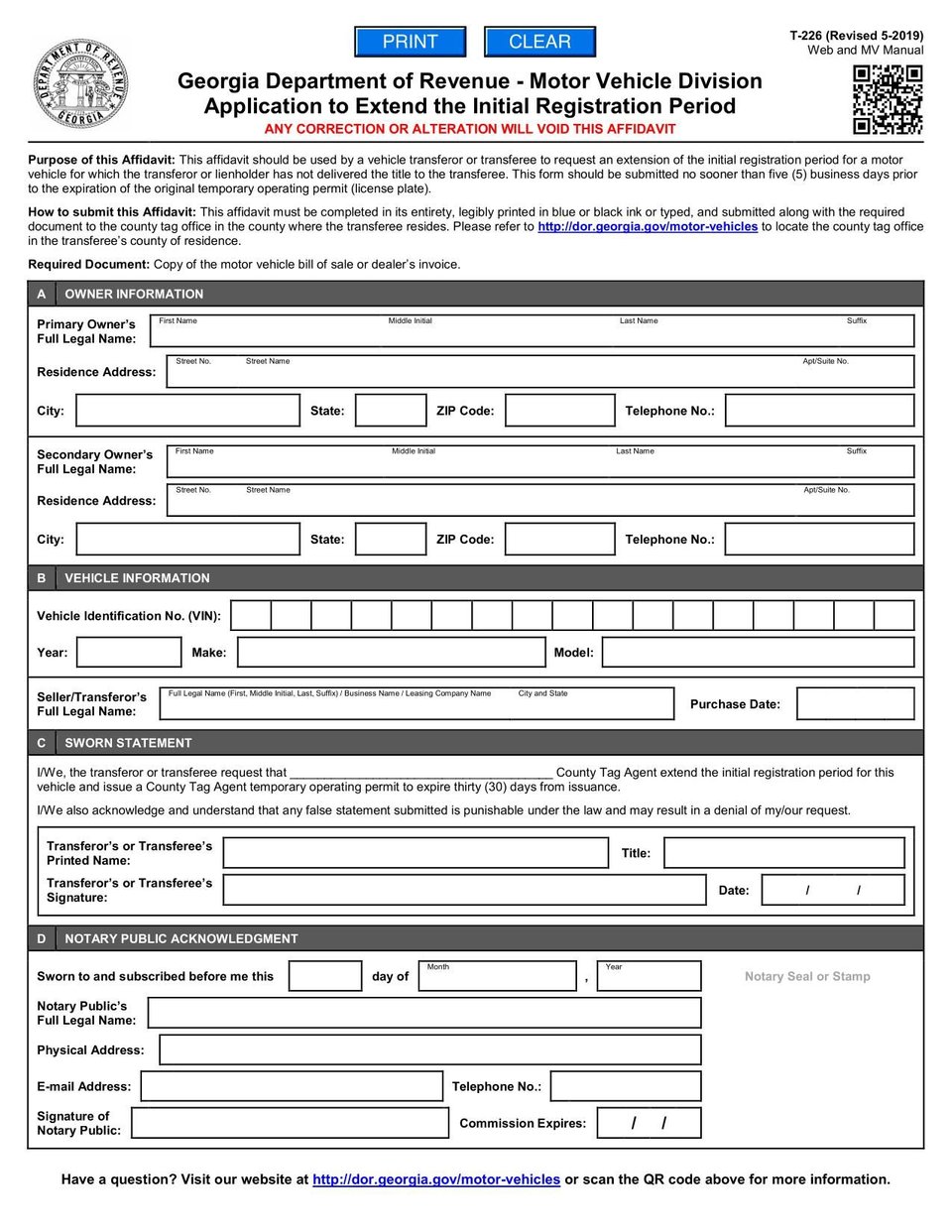 Form T-226 (2019) | Fill and sign with Lumin