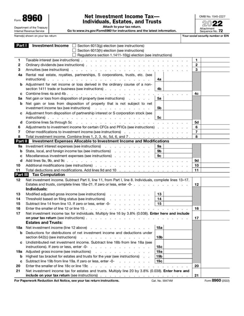 Form 8960 | Fill and sign online with Lumin