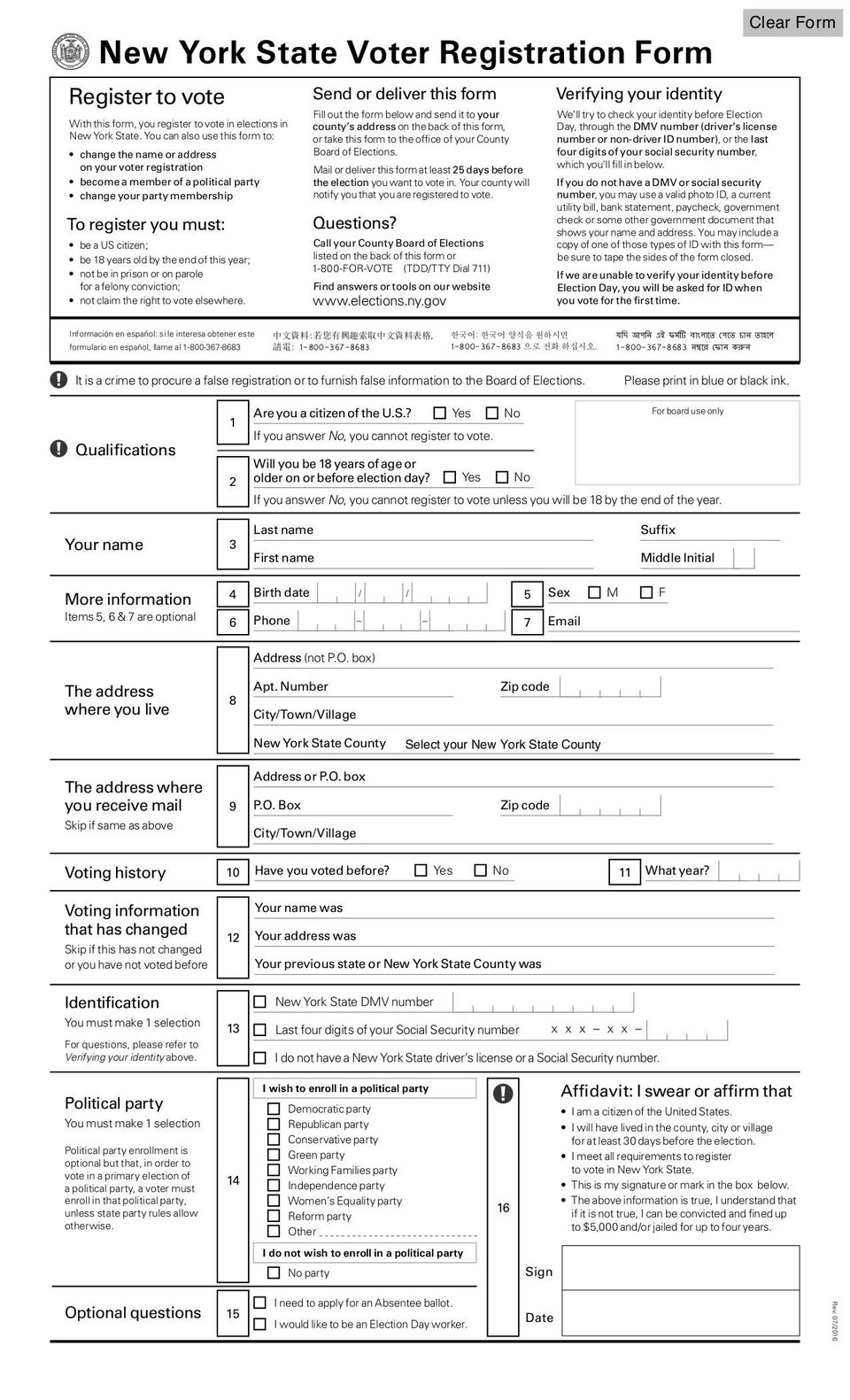 Allegany County Vote Form | Fill and sign online with Lumin