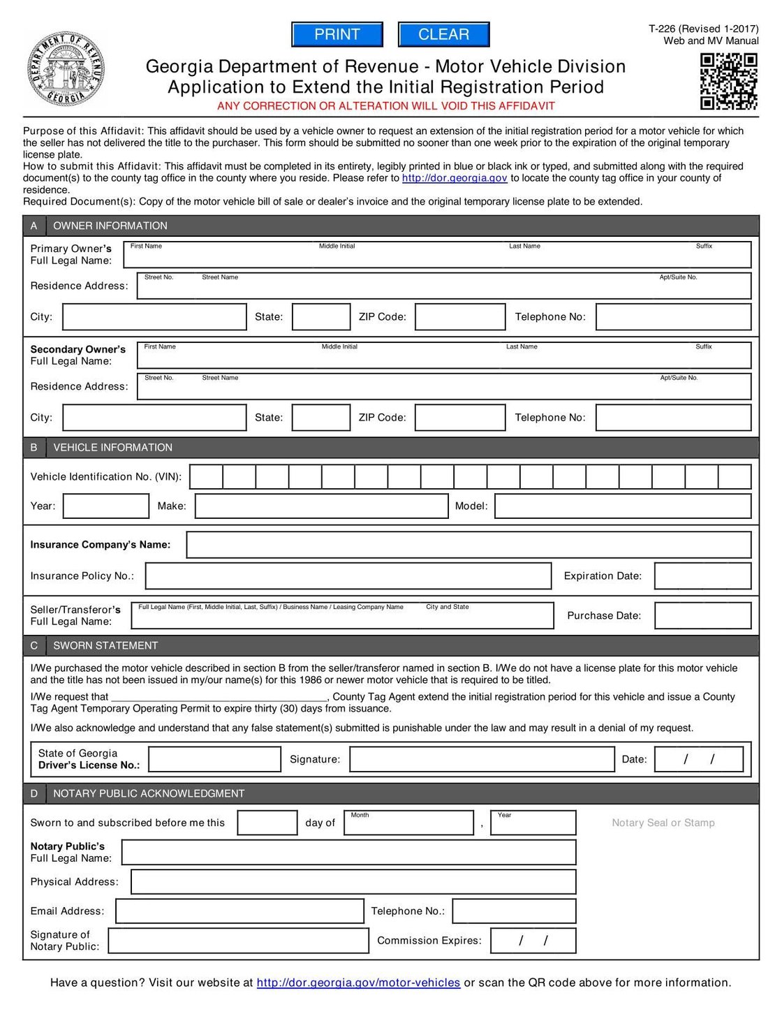 Form T-226 (2017) | Fill and sign with Lumin