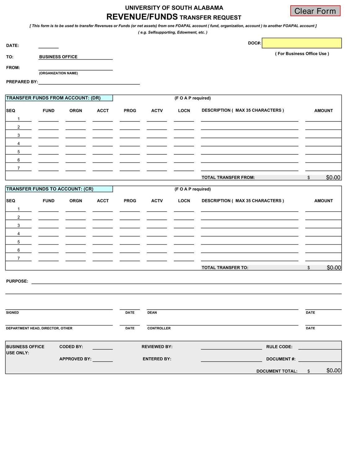 Free Form Templates & Documents | LuminPDF