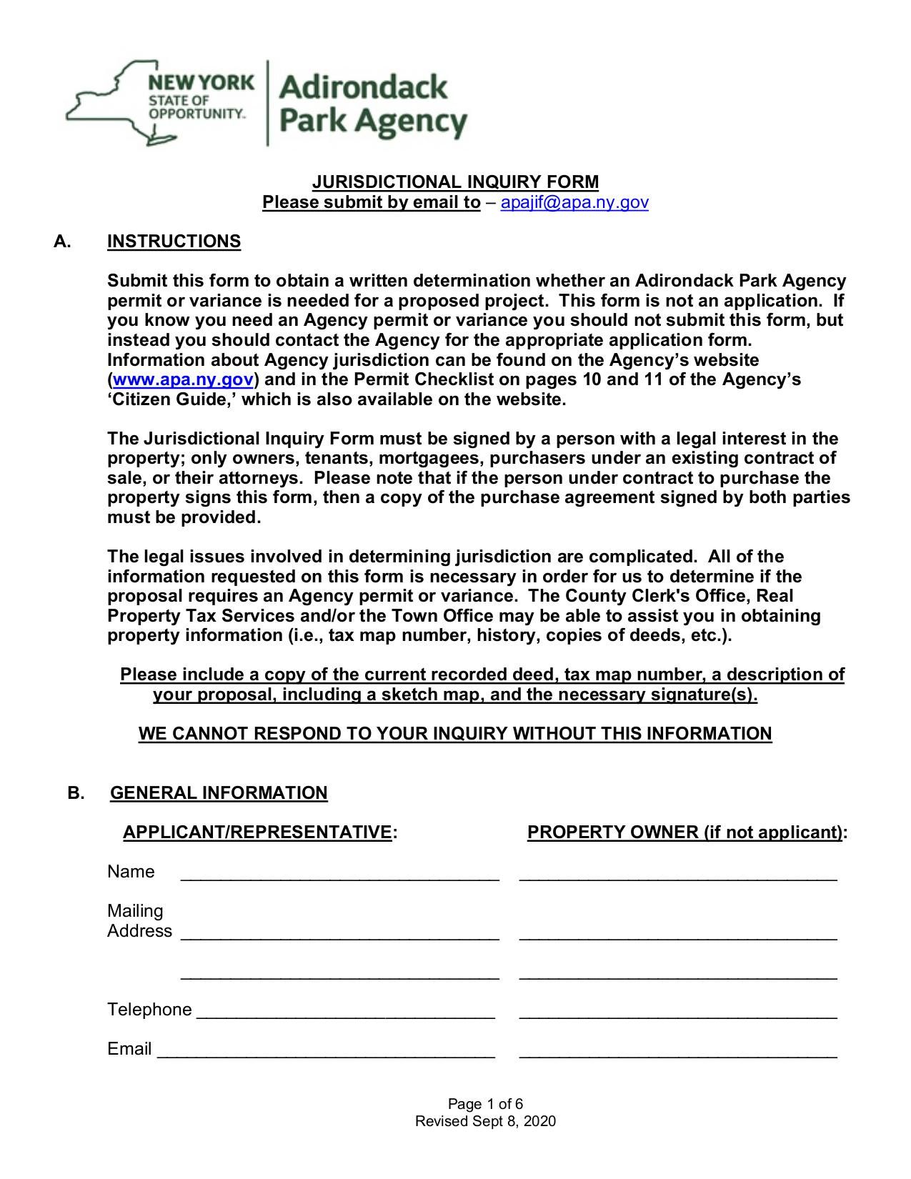Jurisdictional Inquiry Form (JIF) | Fill and sign online with Lumin