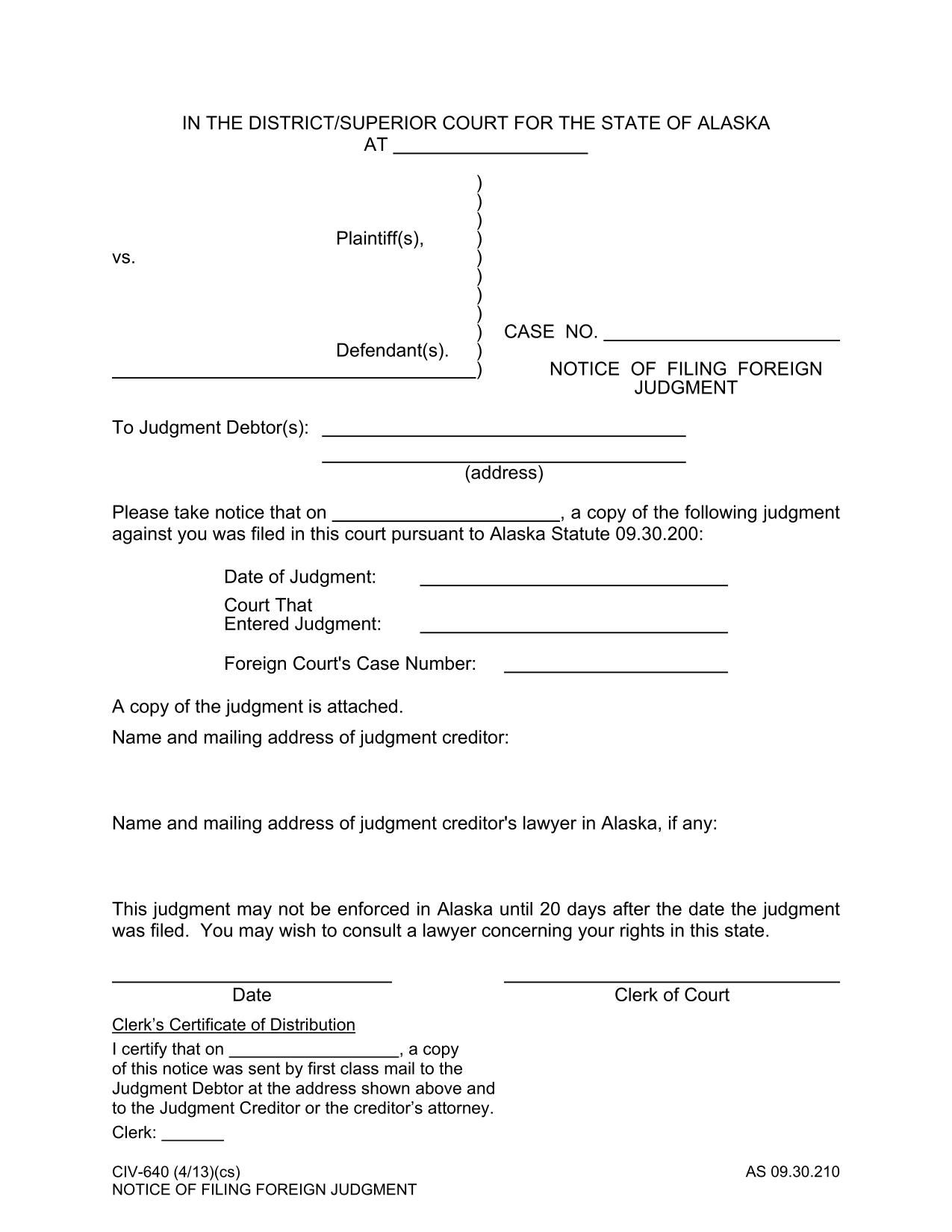 Form CIV-640 | Fill and sign with Lumin