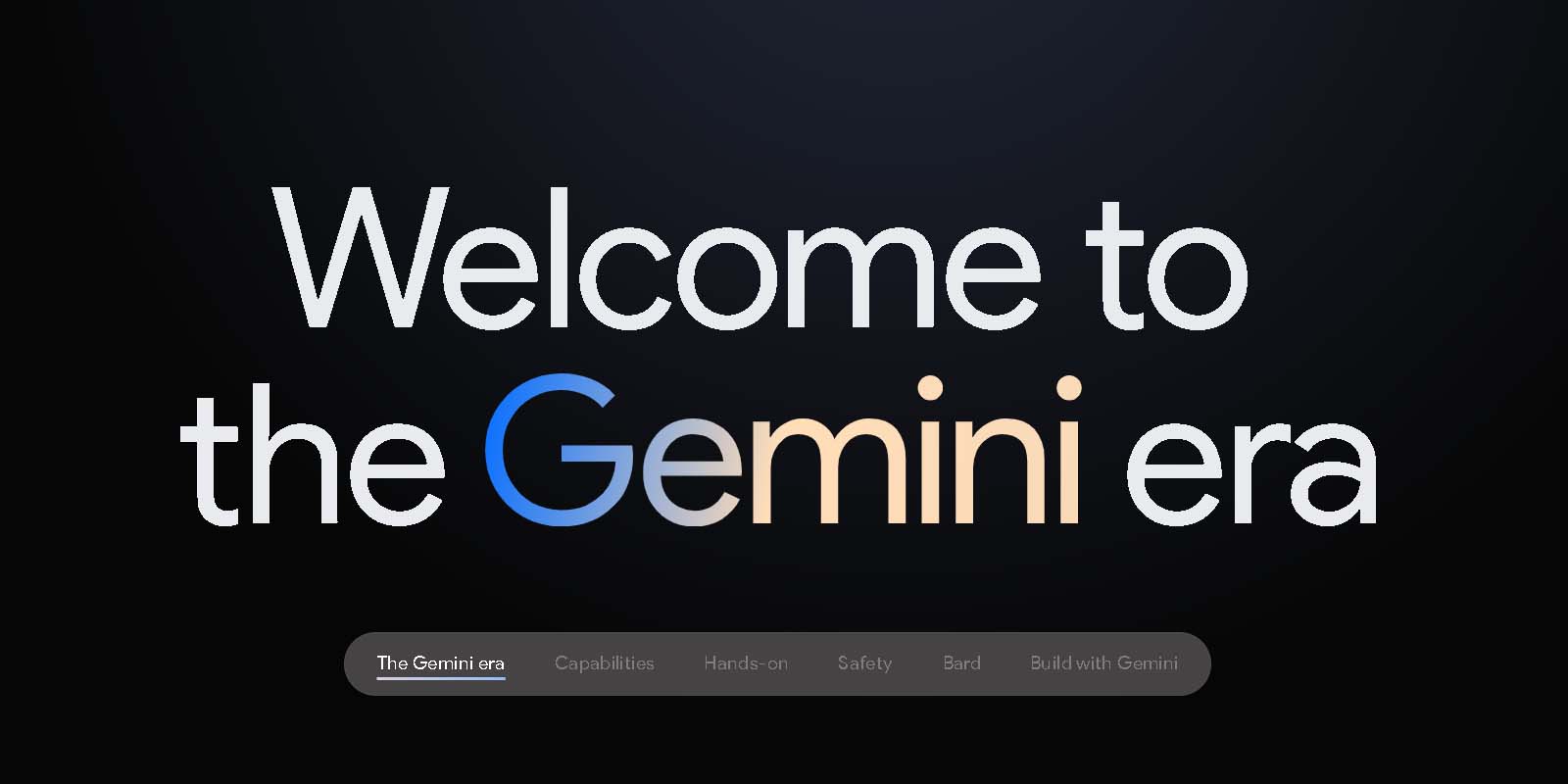 Google yeni yapay zeka modeli Gemini’yi tanıttı Google yeni yapay zeka modeli Gemini’yi tanıttı