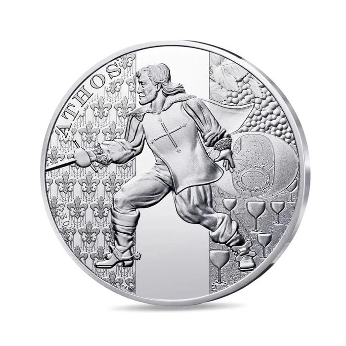 Buy D’ARTAGNAN – The Three Musketeers – Silver Commemorative Coin in ...
