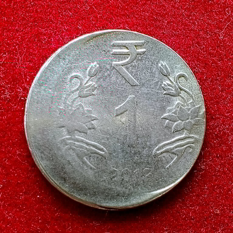 Buy 2 Rupee Unity in Diversity 2006 Off Center Error Coin (Mumbai Mint ...